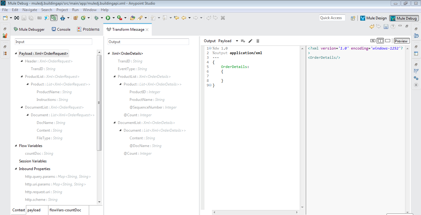 Mule ESB Tutorials: DataWeave Transformations in Mulesoft
