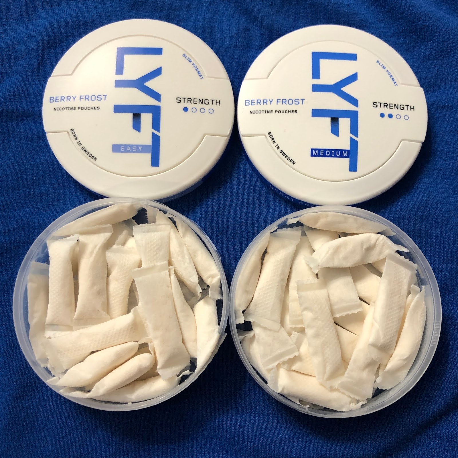 Lyft Berry Frost (Nicotine Pouches) Easy & Medium - Reviews ...