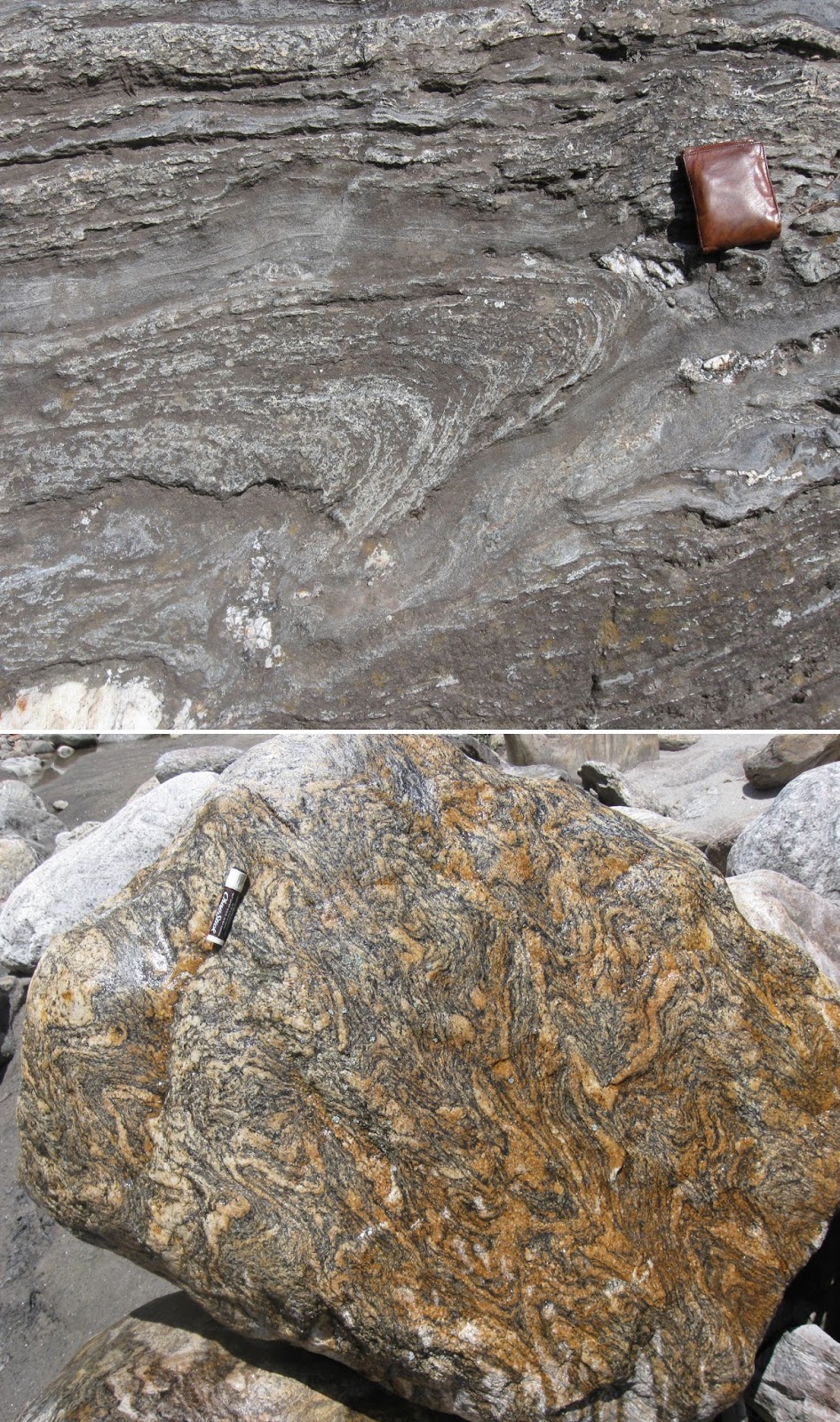 Rapid Uplift: Field Photo: A Bend In The Rocks