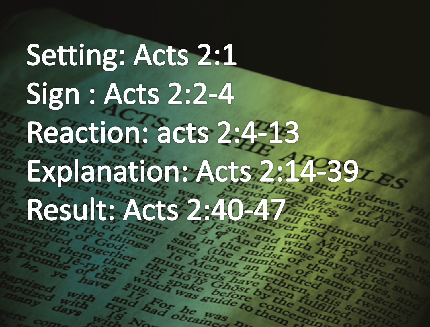 HOW IN THE WORLD!!: "All of Them Were Filled With The Holy Spirit (Acts ...