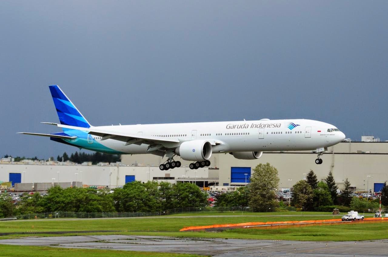 Garuda Indonesia Boeing 777-300 ER | Koleksi Gambar | Koleksi gambar