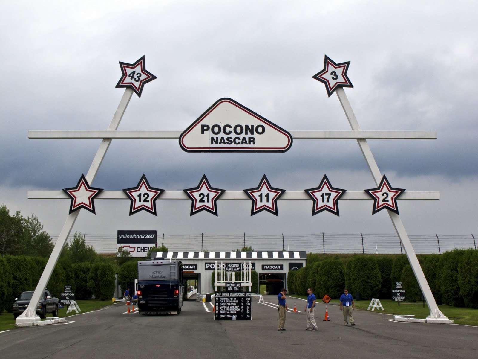 Scranton Daily Photo: Main Entrance to Pocono Raceway