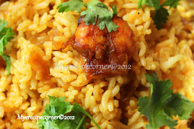 Kadai Prawn Rice | We Provice Recipes