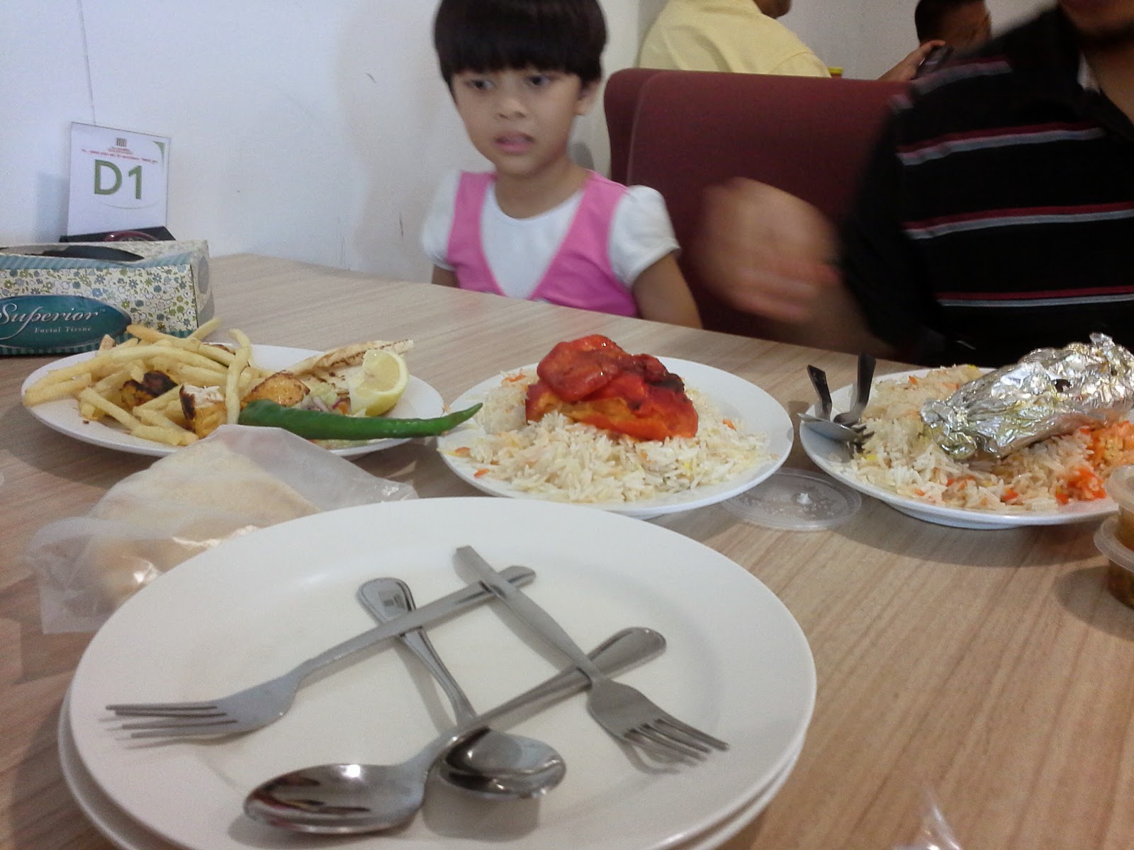 My life journey : MakAn nASI aRAB sABA', cYBERJAYA