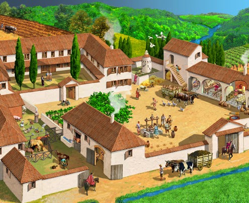 BARDALLUR: LAS "VILLAE" EN LA ANTIGUA ROMA