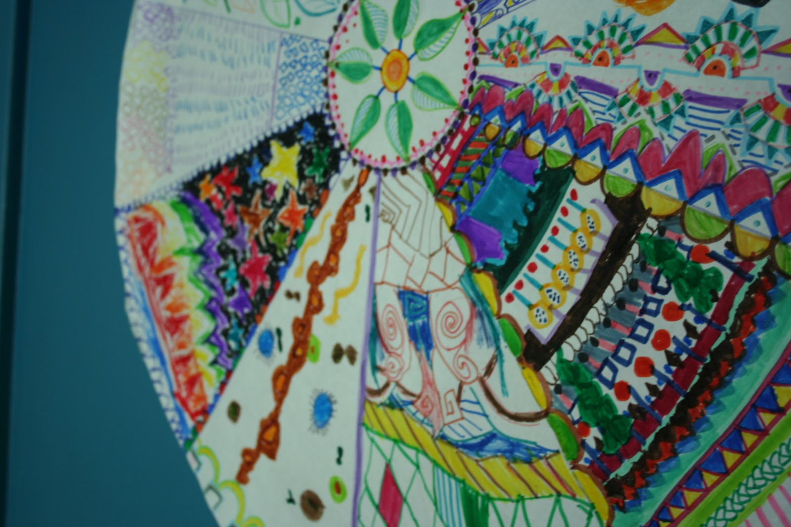 Young at Art: Group Mandala