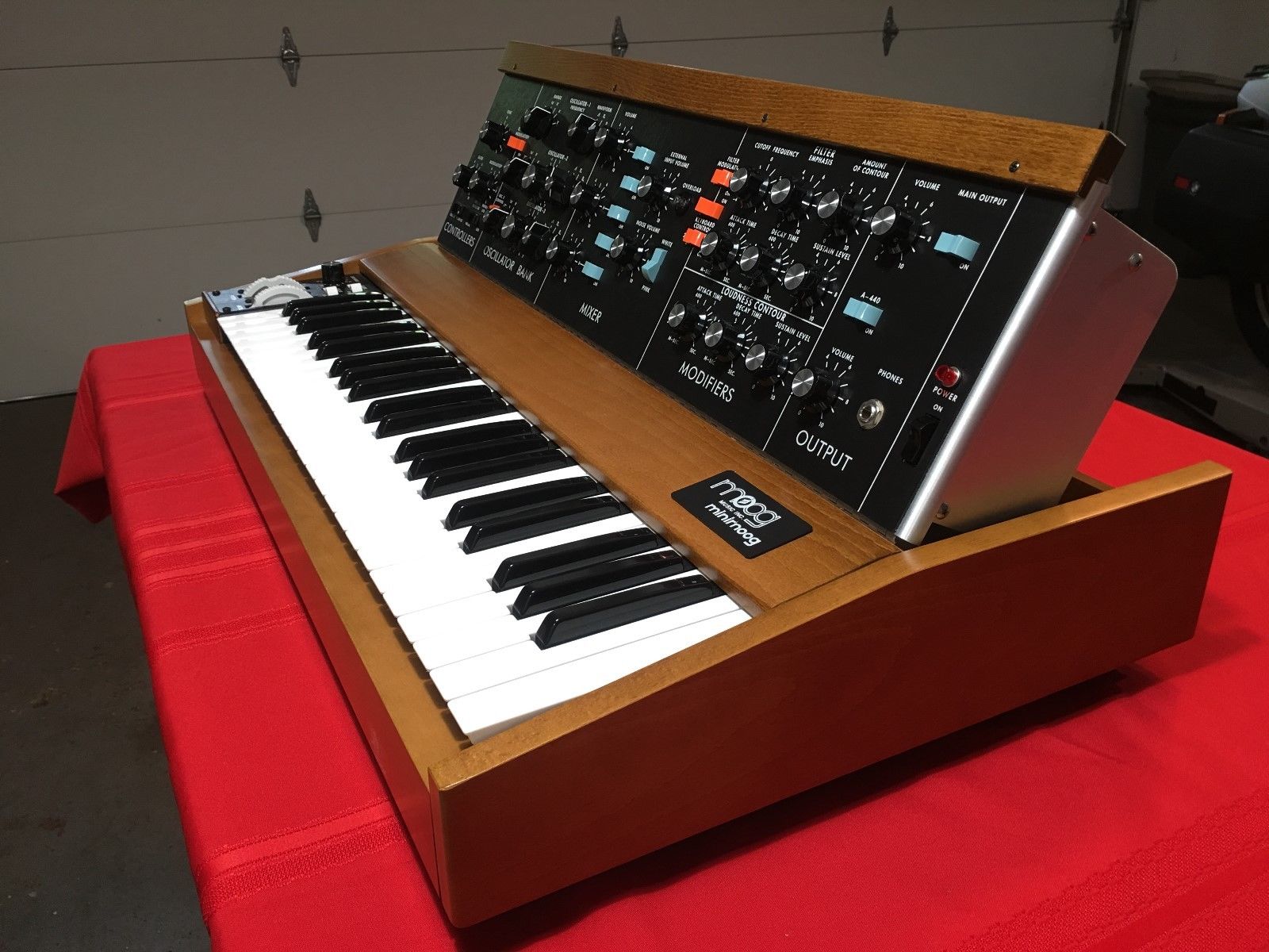 MATRIXSYNTH: Moog Minimoog Model D Reissue Synthesizer 2016 SN 0175