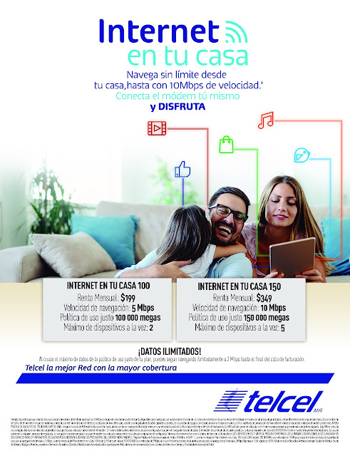 Nación Celular - Atención Empresarial: Internet en tu casa de TELCEL