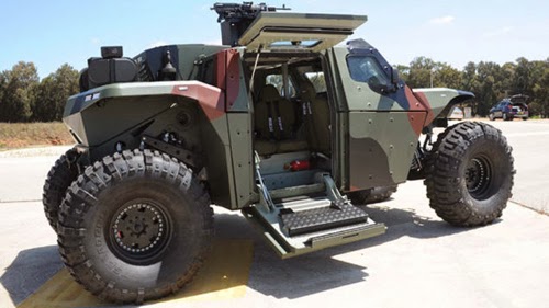 Xe Off-Road cực khủng của quân đội - Nắp thùng xe bán tải Hilux, Navara ...