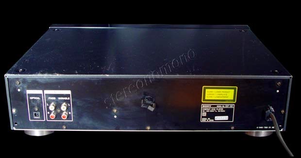 stereonomono - audio Hi Fi Compendium - 14 years on-line: Sony CDP-997