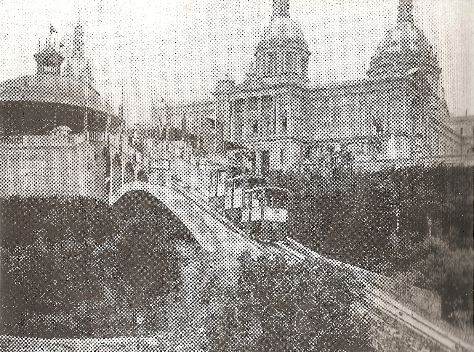 El Tranvía 48: El funicular al Palau Nacional de Montjuïc