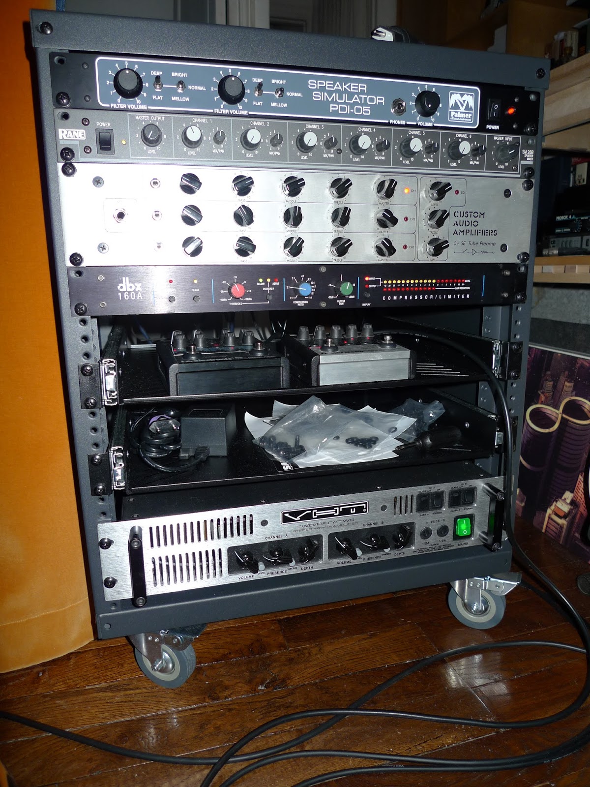 SR System Audio: Rack Guitare - Réorganisation