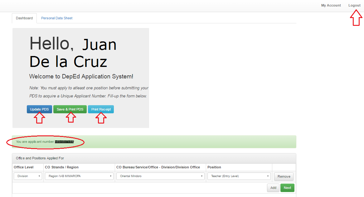 How to Register for DepEd Application System to get Unique Application ...