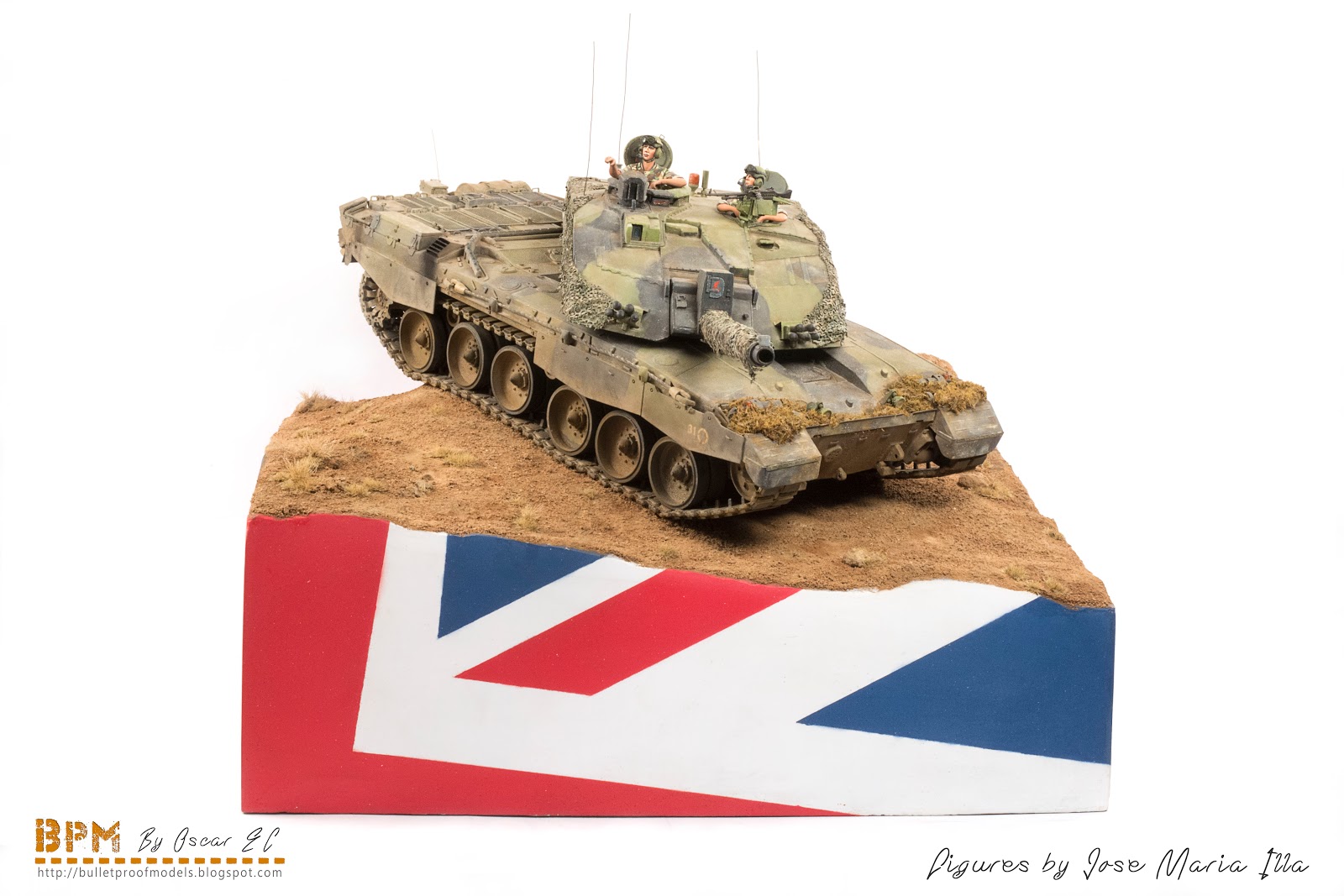 Bulletproof Models: Challenger II Kfor (Finals with base)