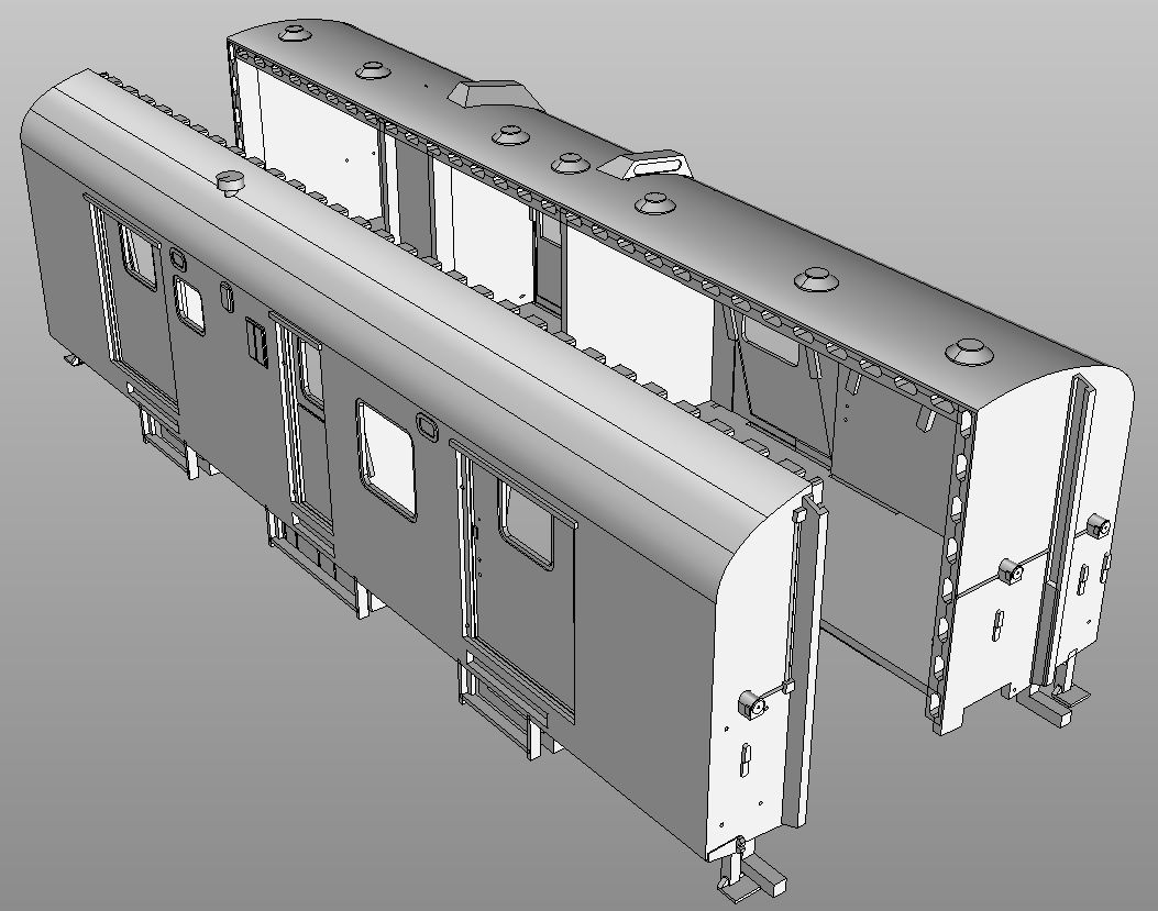 Marbelup Models: WAGR/Westrail WBC Standard Gauge Guards Van