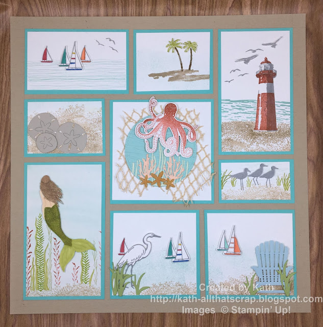 Created By Kath: Beach Themed Sampler