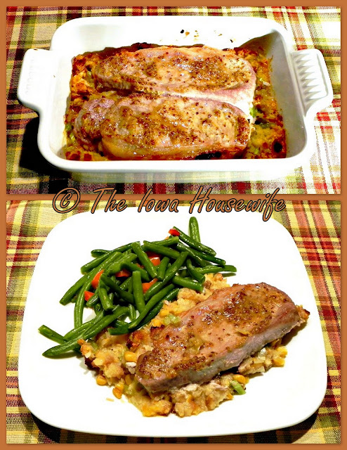 The Iowa Housewife: Golden Pork Chops