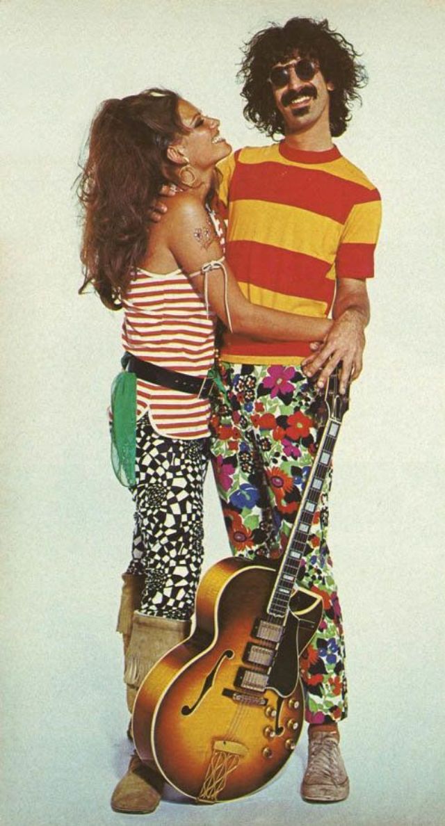 Frank & Gail Zappa: 20 Romantic Photos of Frank Zappa and His Second ...