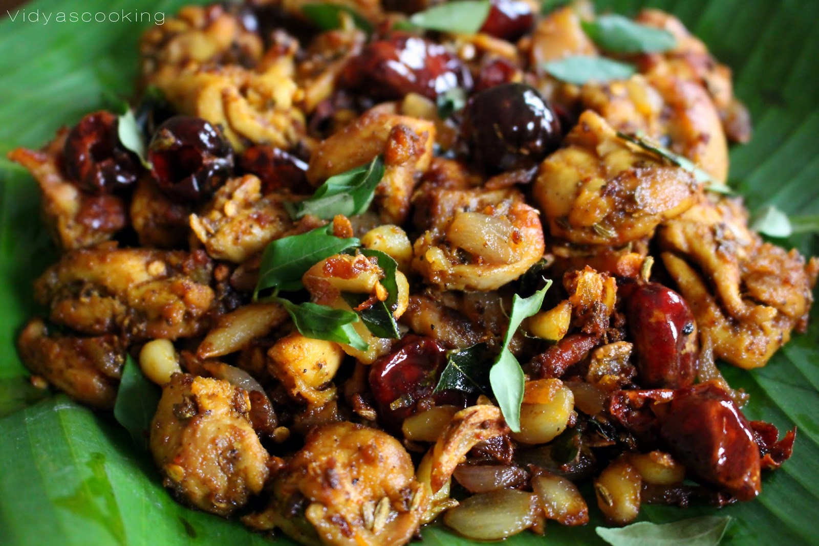 Chicken Uppukari Recipe (Salty Chicken Stir Fry)