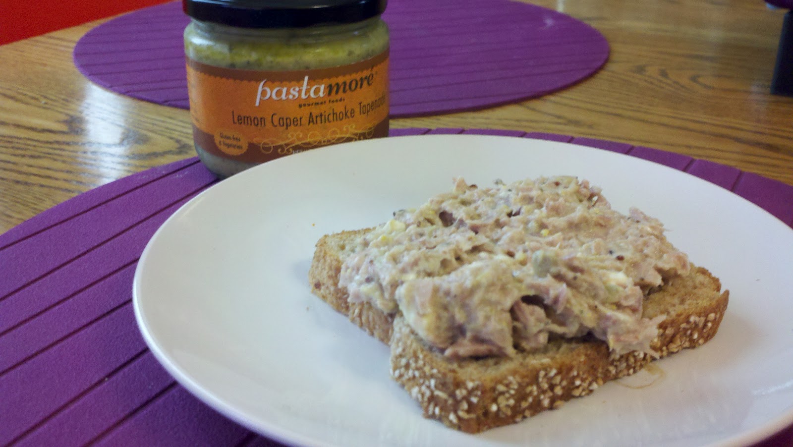 Pastamore: Lemon Caper Tapenade Tuna Salad