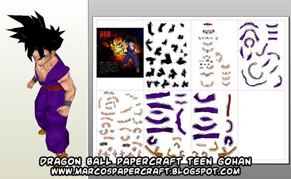 Dragon Ball Z Papercraft Scouter