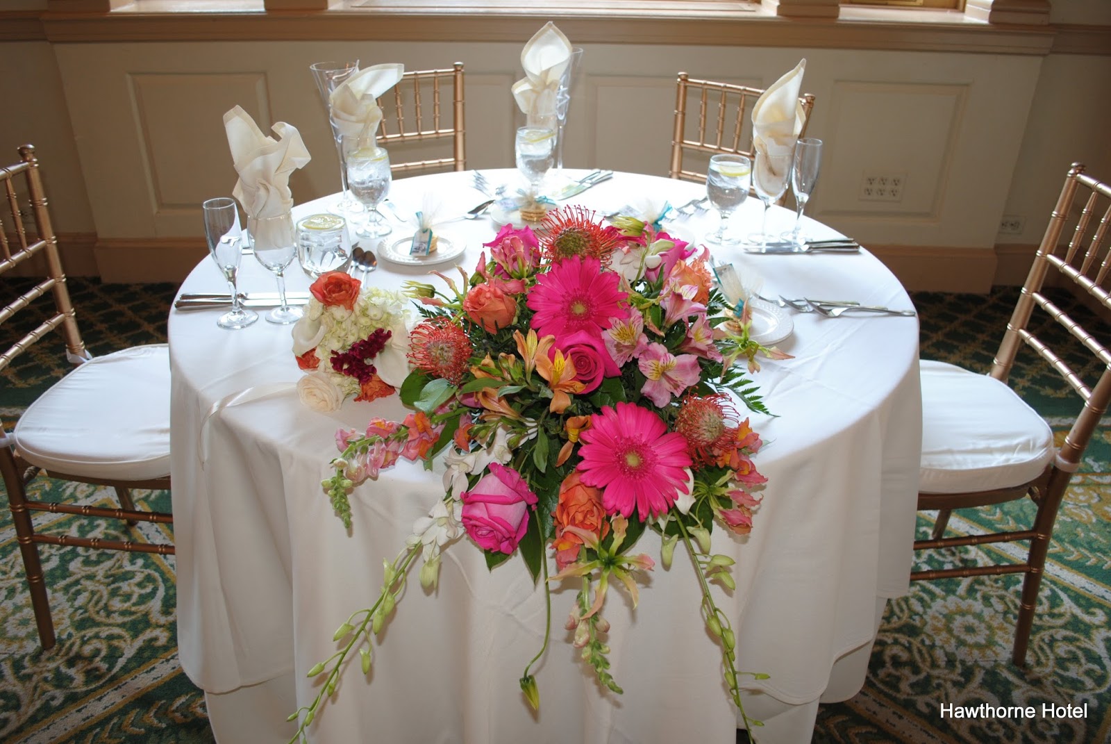 Weddings at the Hawthorne Hotel: Lovely Ballroom Wedding, A Different ...
