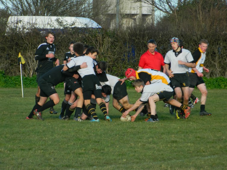 Holt Rugby Club Under 16s: Ipswich v Holt 05.01.14
