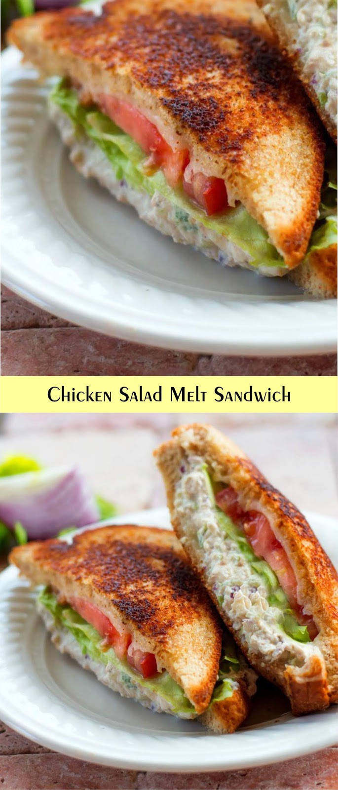 Chicken Salad Melt Sandwich | Extra Ordinary Food