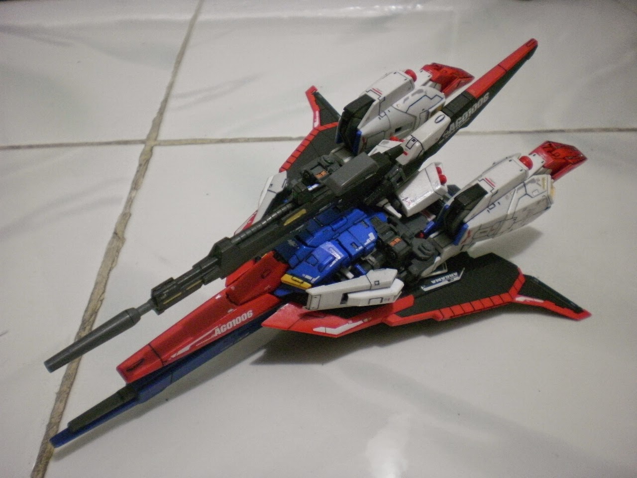 Drew's Gunpla Tips: How to make your HG Hyper Mega Launcher fit RG Zeta ...