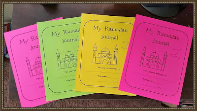 Ramadan Journals | TJ RAMADAN
