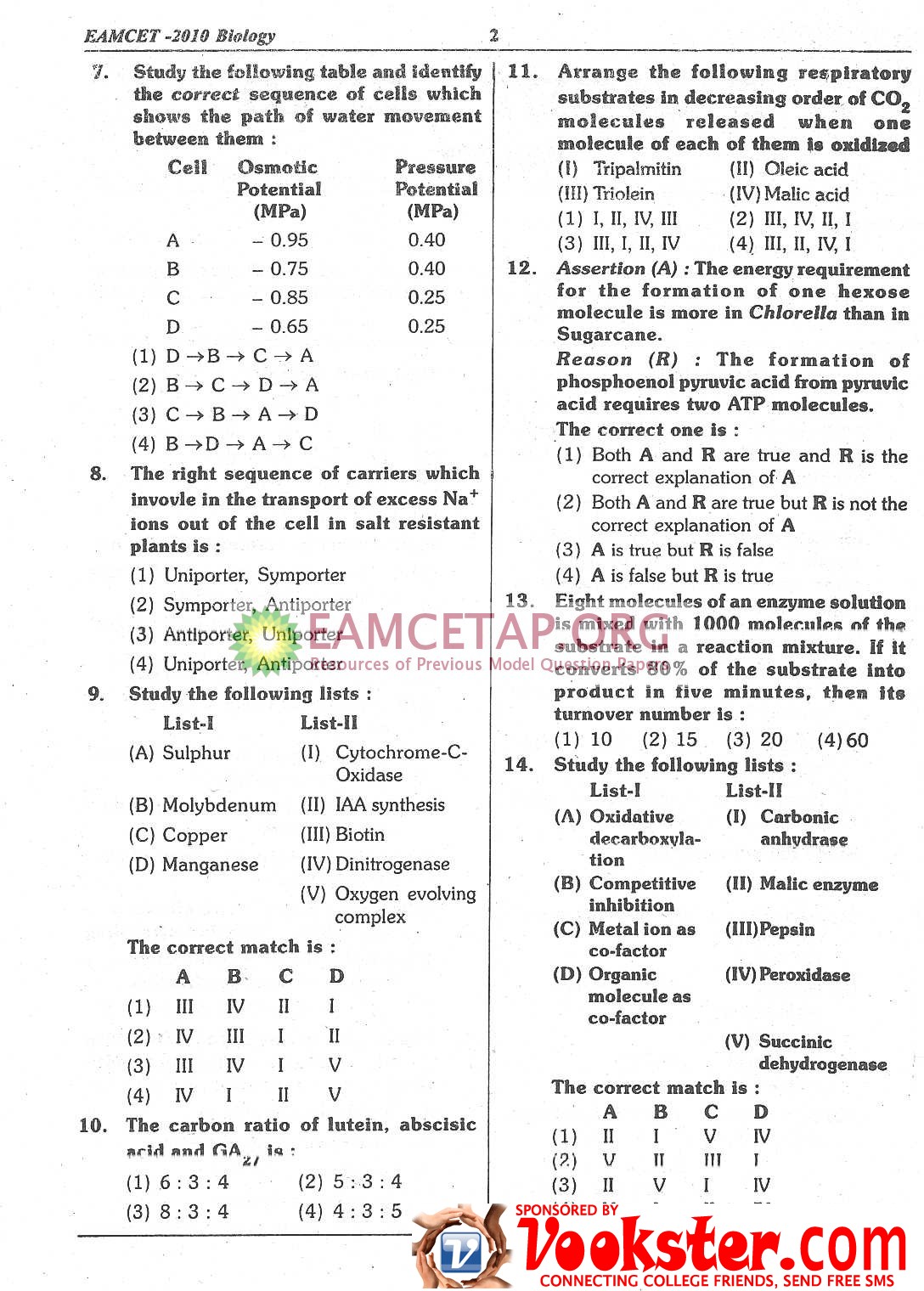 EAMCETAP 2012 - Syllabus, Model Previous Questions Papers Free Download ...
