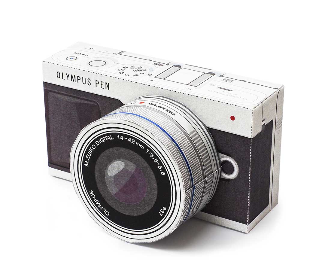 Olympus OM-D E-M10 Mark II and PEN Lite Camera Paper Model | Paperized ...