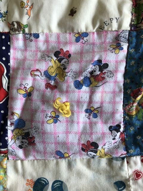Ann Quilts: Potholder Quilt with Disney Friends