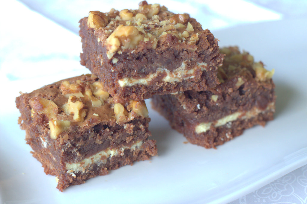 Chewy and fudgy brownies Chewy and fudgy brownies