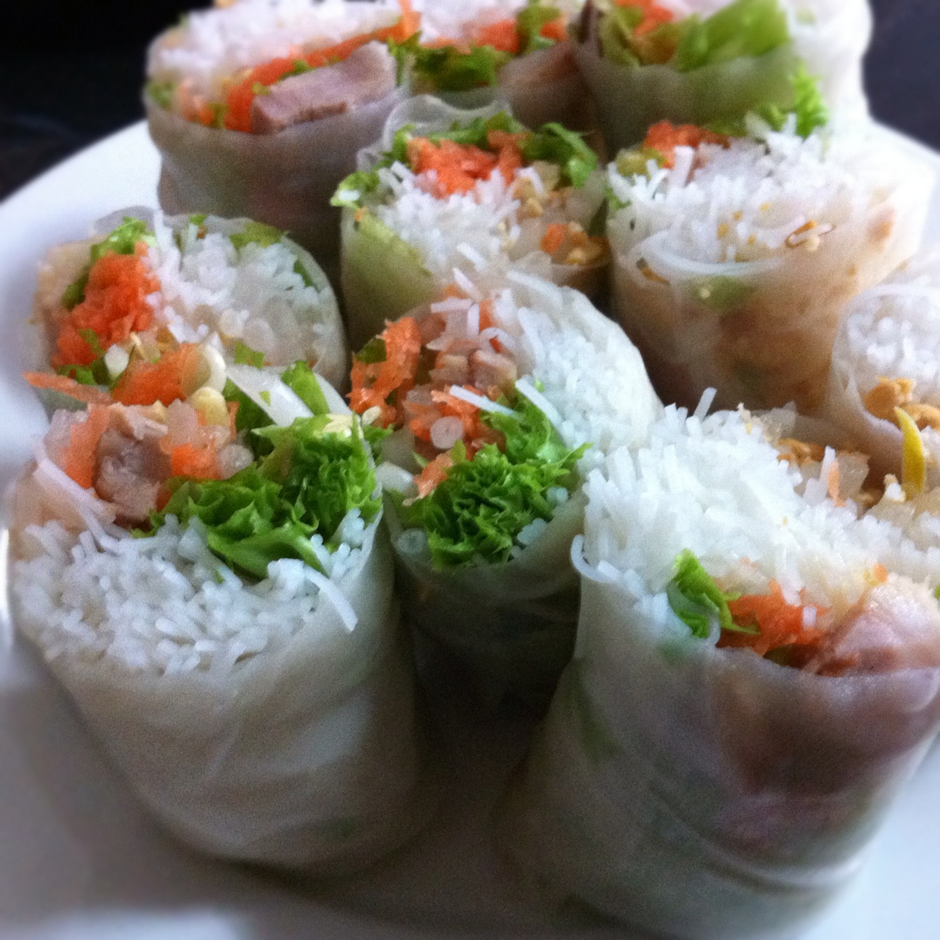 Confessions of a Weekend Cook: Vietnamese Fresh Salad Roll