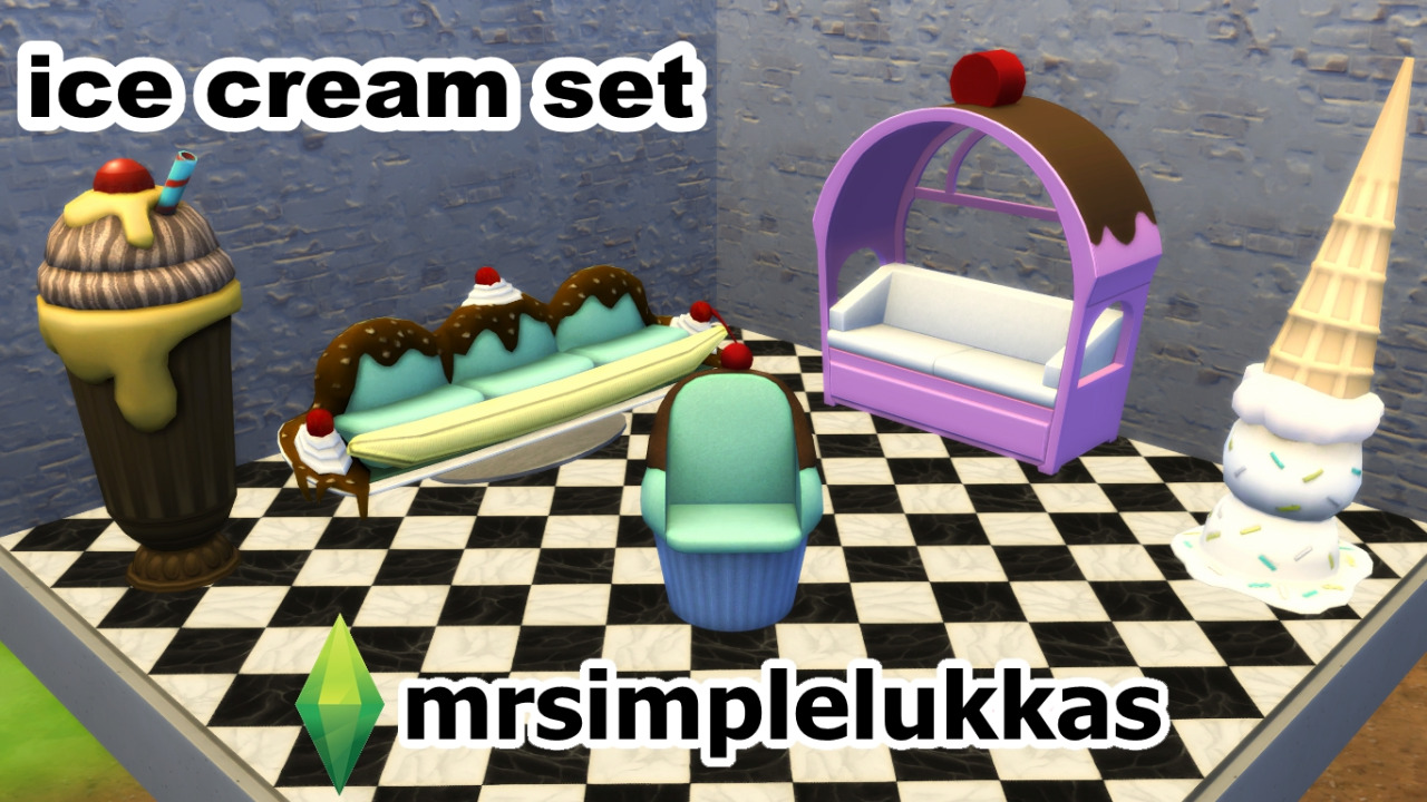 TS3 Ice Cream Set by MrSimpleLukkas | Sims 4 Mods :: Modding And Custom ...