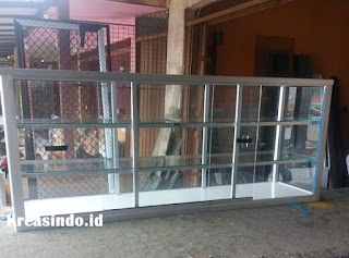 Harga Berbagai Macam Etalase Alumunium Terbaru [ Update 2022 ]