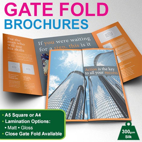 Betterprinting: Gate Fold Brochures Printing