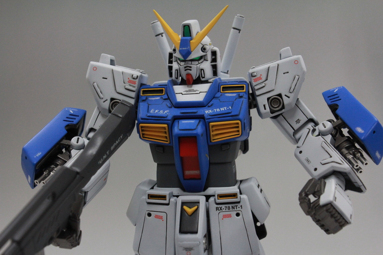 GUNDAM GUY: MG 1/100 RX-78NT-1 Gundam Alex - Custom Build