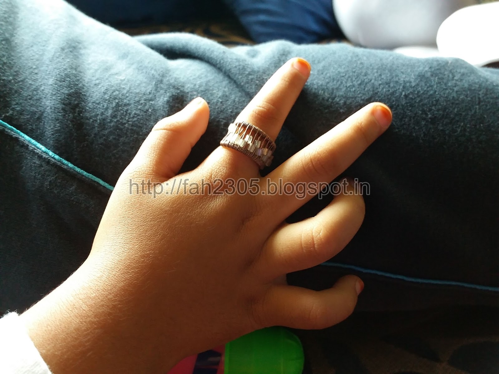 Fah Creations: More Copper Wire Finger Rings