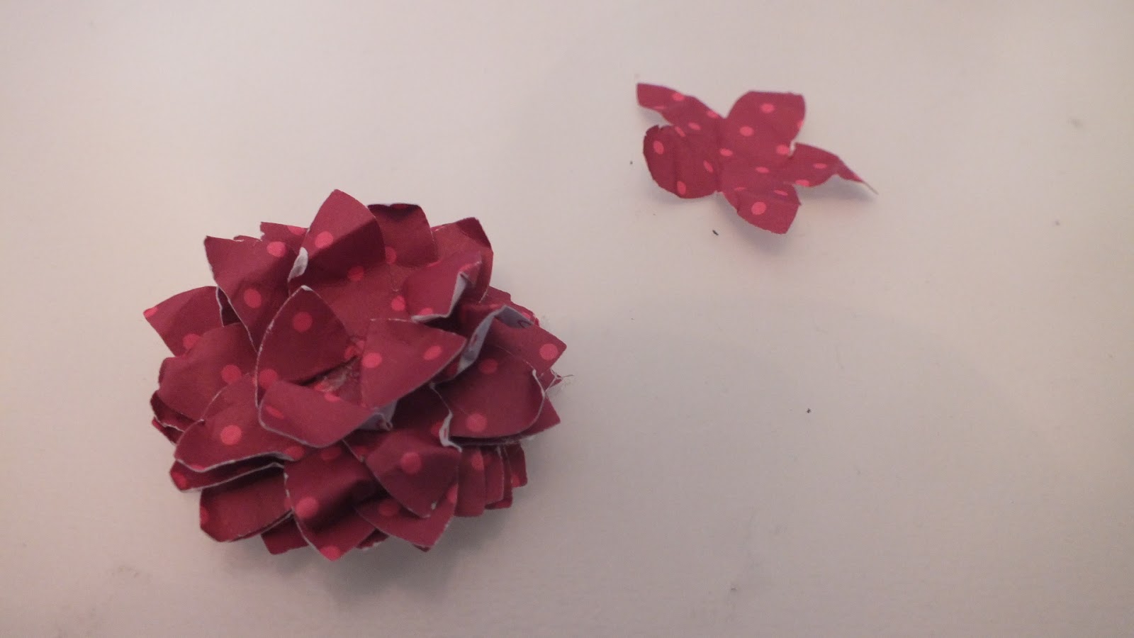 KareenBH: Fleur très simple à réaliser...