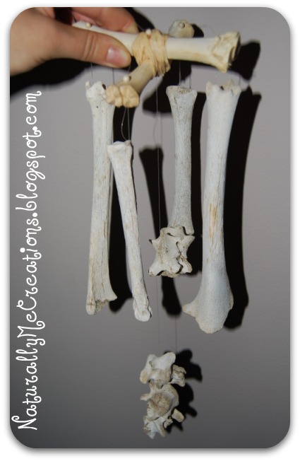 Naturally Me Creations: Halloween Bone Windchime