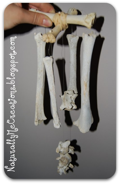 Naturally Me Creations: Halloween Bone Windchime