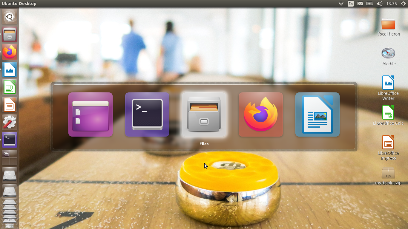 Ubuntu Unity Focal Fossa