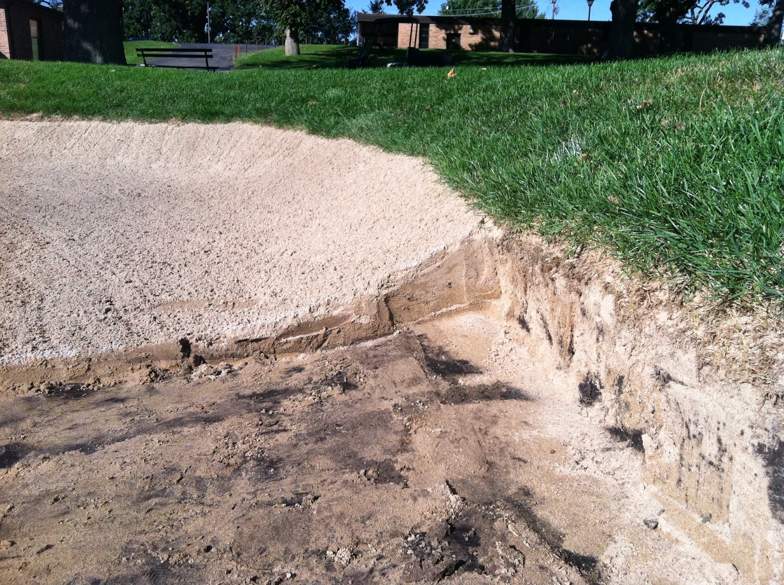 Ridgemoor Country Club Golf Course Maintenance: Test Bunkers