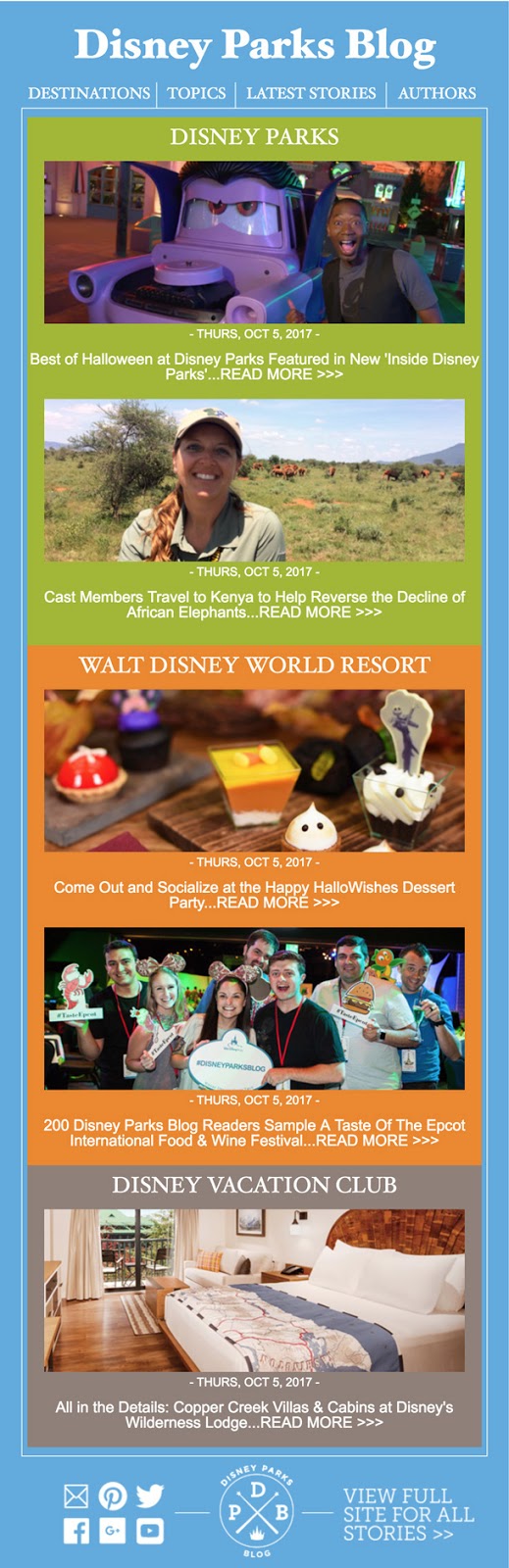 It All Started With a Mouse: New Disney Parks Blog Newsletter Launches ...