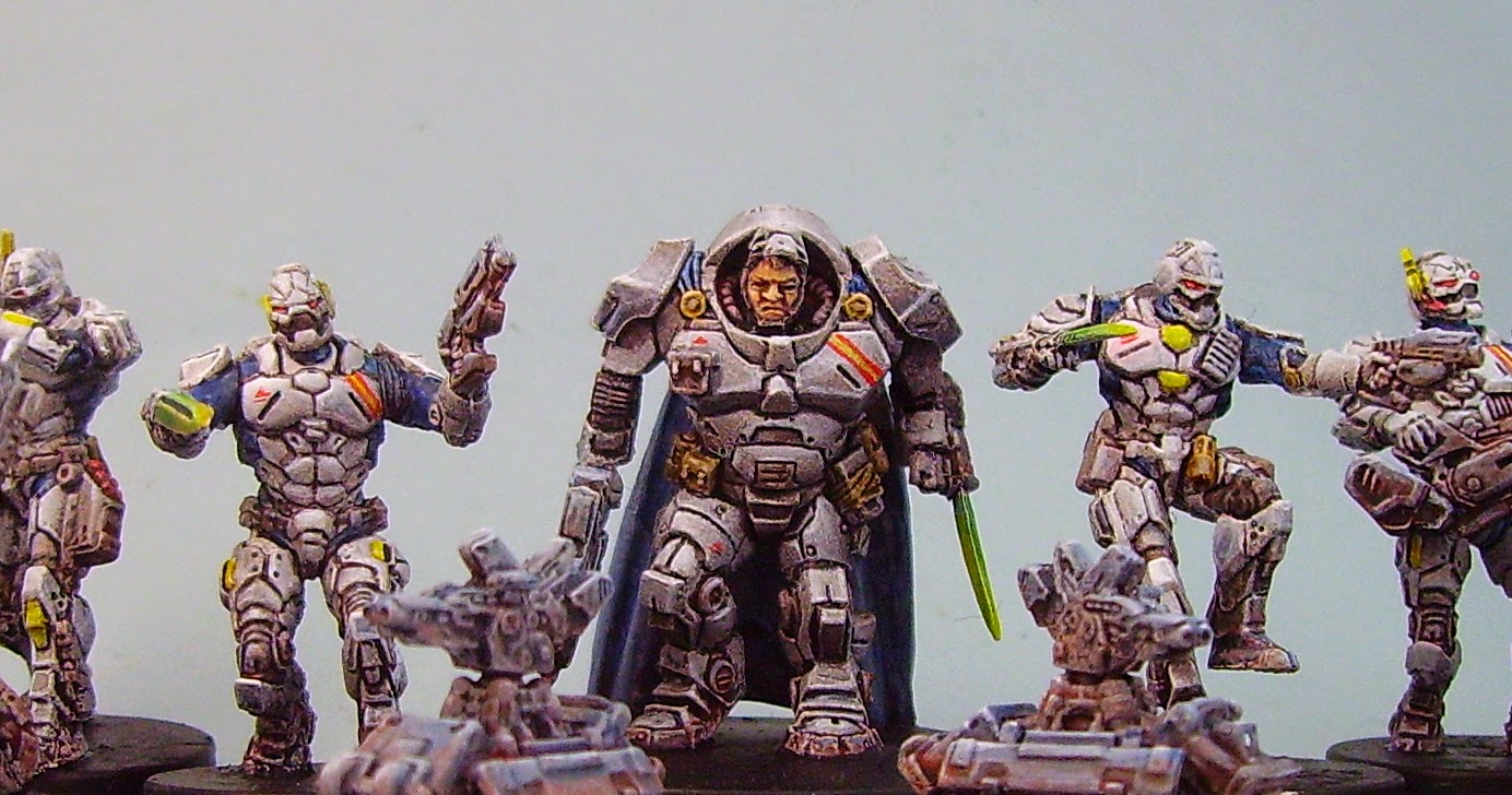 Lexi's Miniature Commission Painting: Mantic Deadzone Enforcer Faction ...