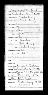 Scott Family Research: Adella Grace Scott Scribner Part 2 of 8 -- 1870s