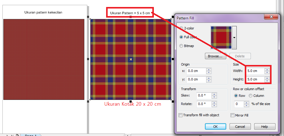 Teknik Sederhana Membuat Pattern Fill Sendiri di CorelDraws - AGUNG ...
