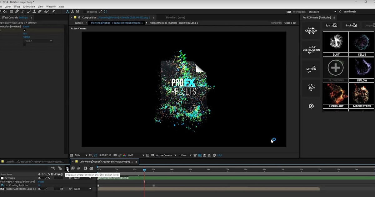 Pro FX Presets for Trapcode Particular | Computer Graphics Daily News